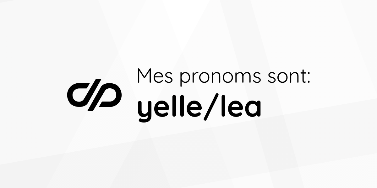 Mes pronoms sont: yelle/lea • Pronoms.fr